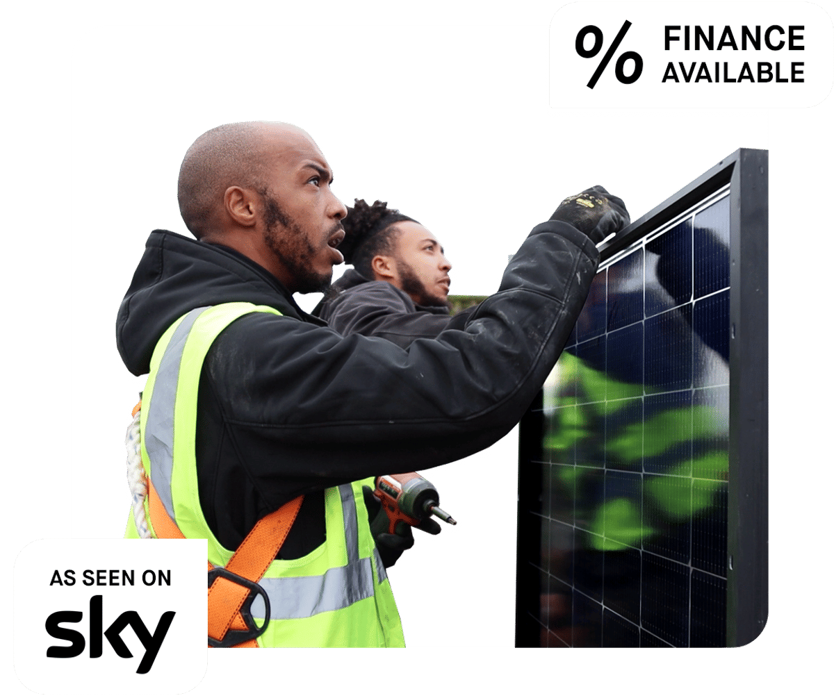 Solar panel & battery installations for UK homes | Heatable